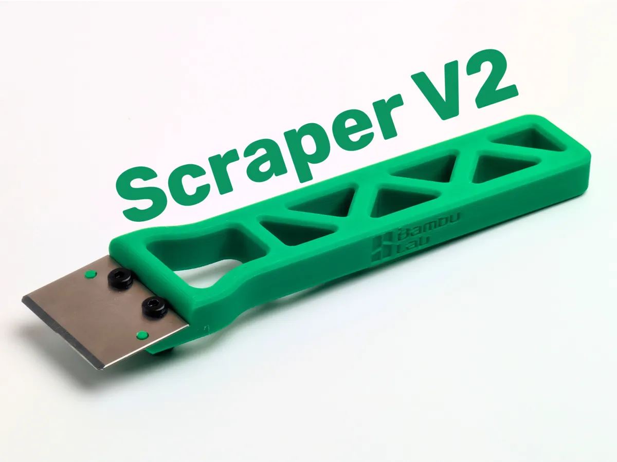 Bambu Scraper V2 - Modelo de impresión 3D gratuito - MakerWorld