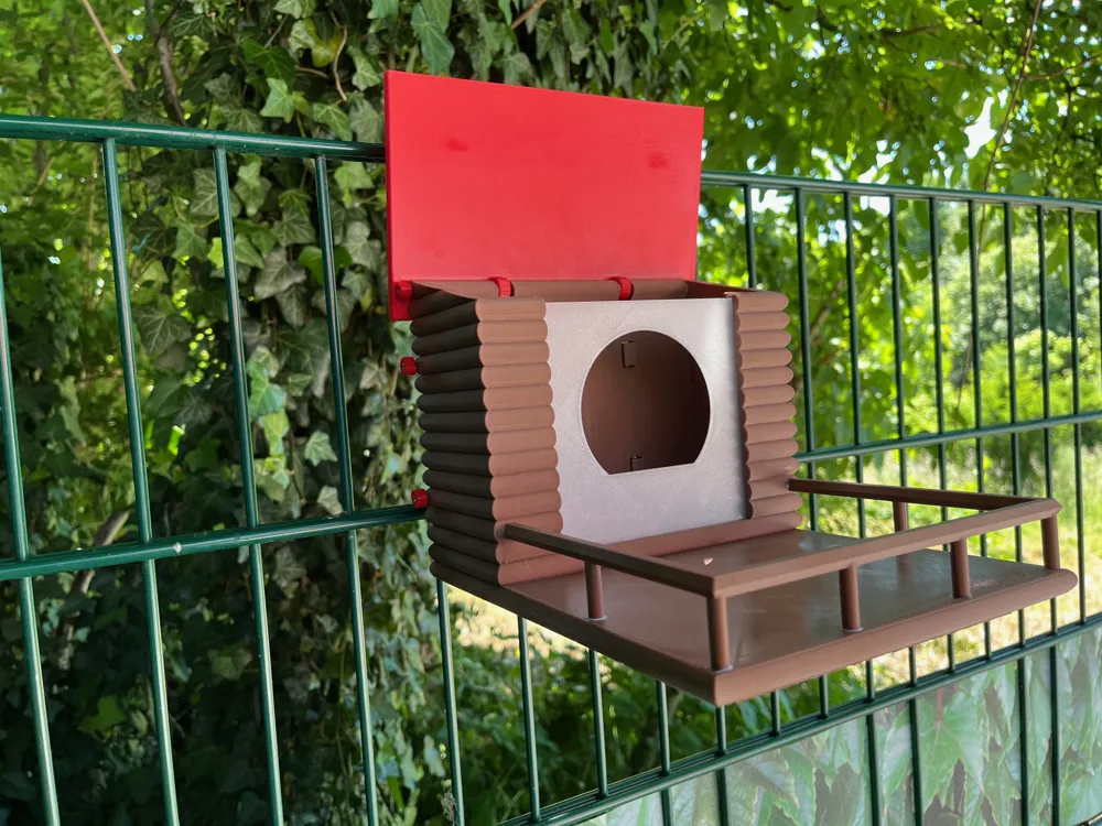 Squirrel Feeder - Free 3D Print Model - MakerWorld