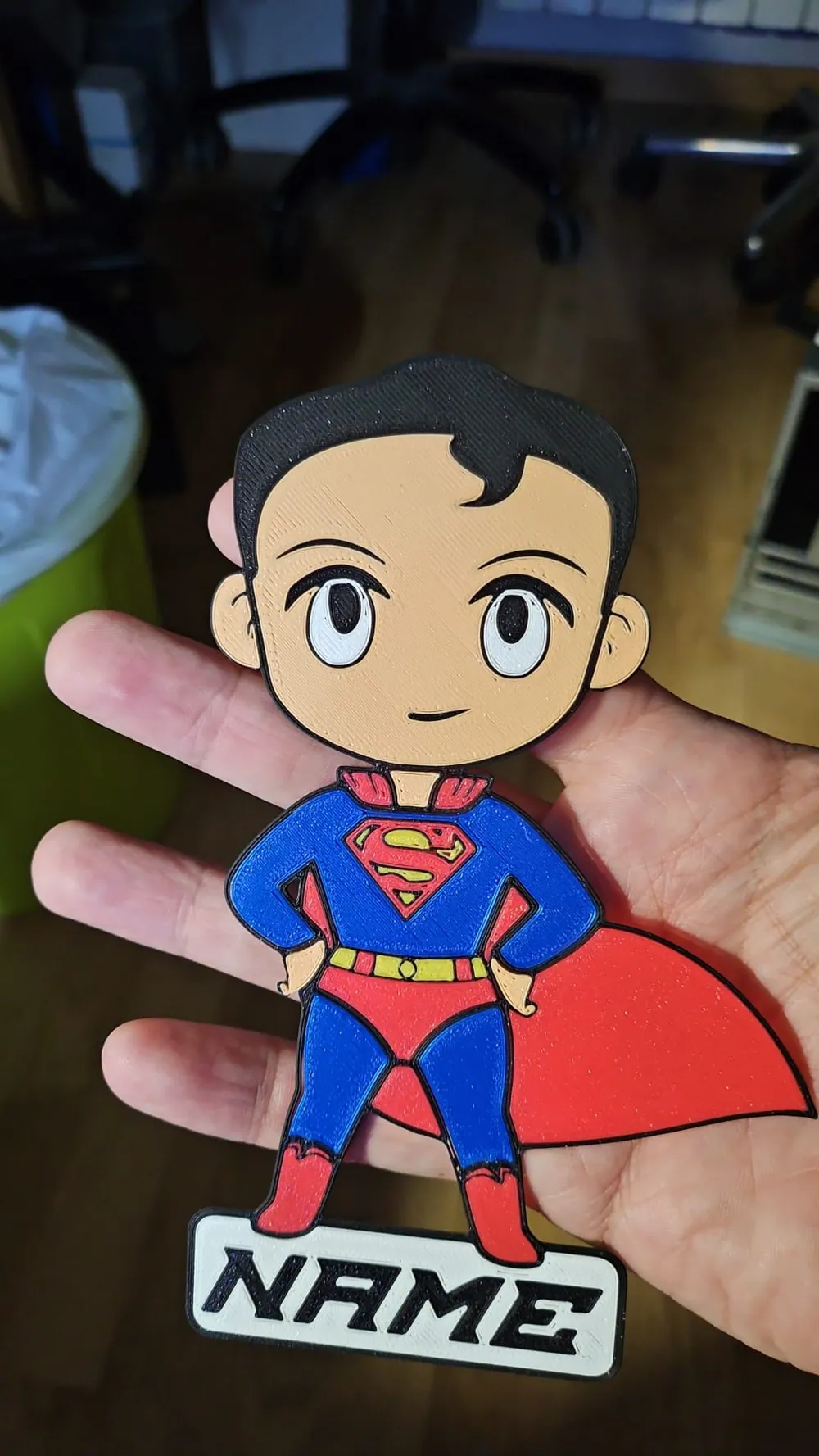 Superman - your name by DaViNcHiMakerWorld: Download Free 3D Models