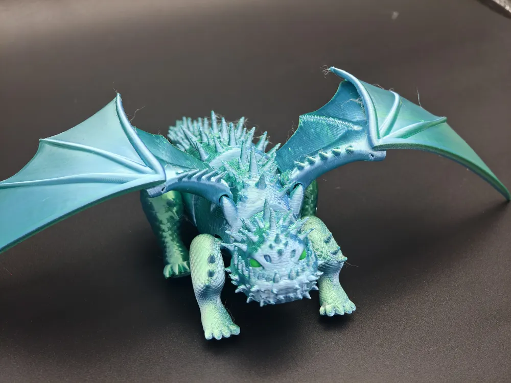 How to Train Your Dragon Quake Dragon, no supports, A1 mini printable ...