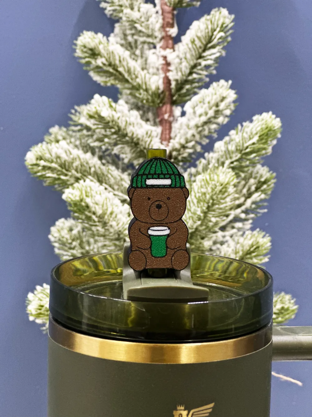 Tope de Pajita de Oso Starbucks - Modelo de impresión 3D gratuito ...
