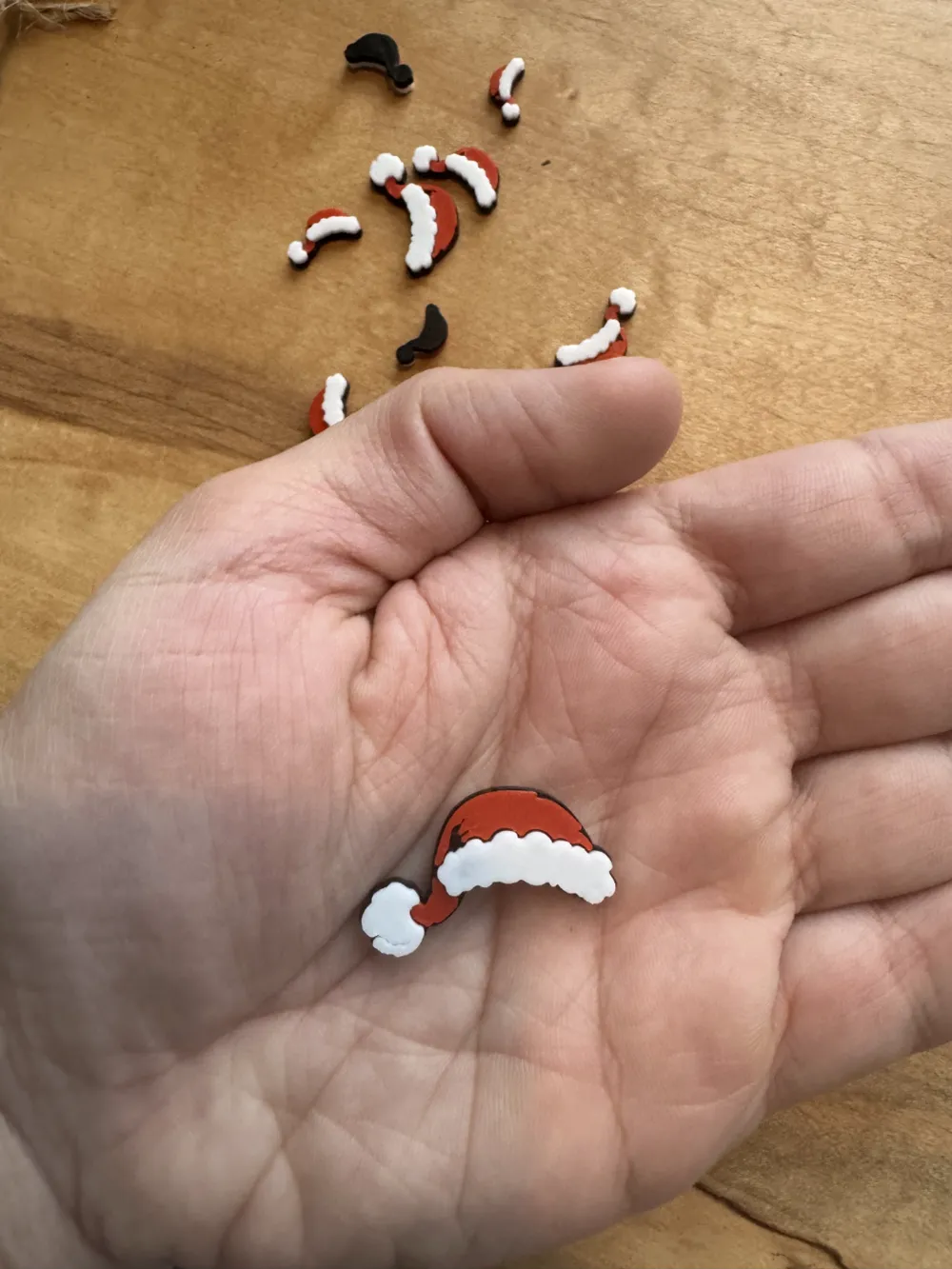 Santa Hat Topper for Ornaments and Plants| Multicolor and Scalable ...