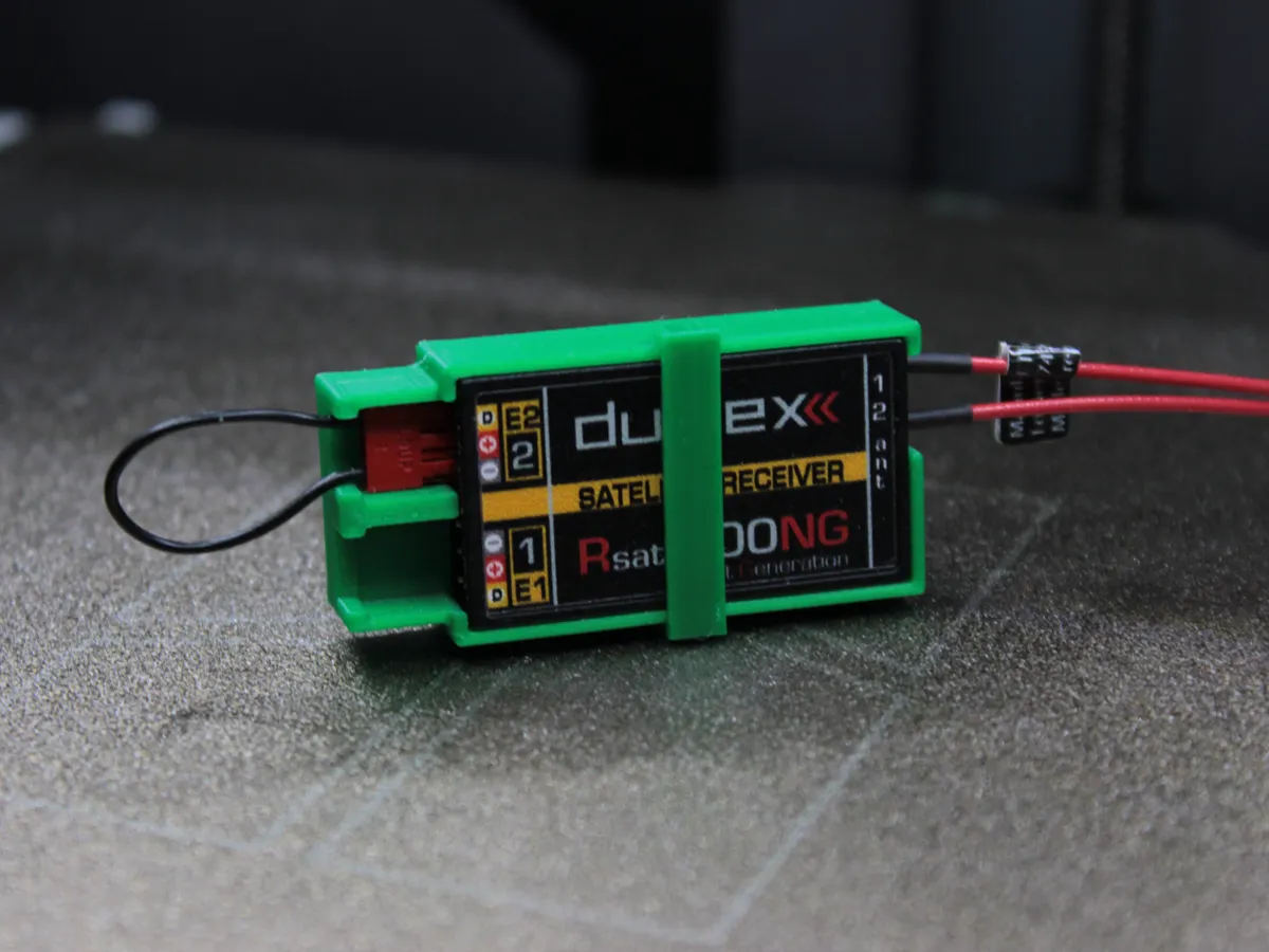 Jeti Rsat 900 NG - Clip Lock - Free 3D Print Model - MakerWorld