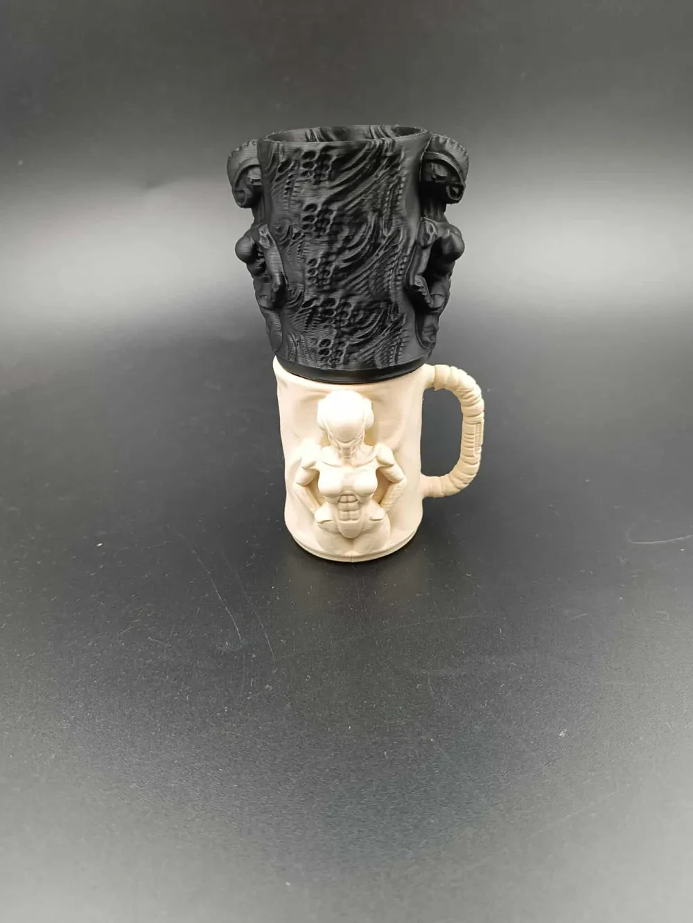 Alien Xenomorph Mug - CUP - HR Giger - Free 3D Print Model - MakerWorld