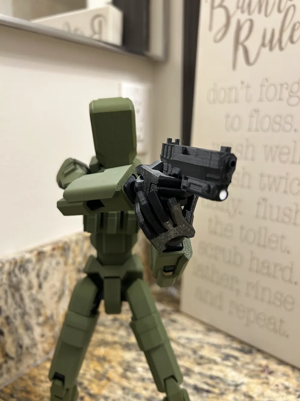 Dummy 13 Gun/Pistol/Glock Remixed by HUMBLE KNIGHT - MakerWorld