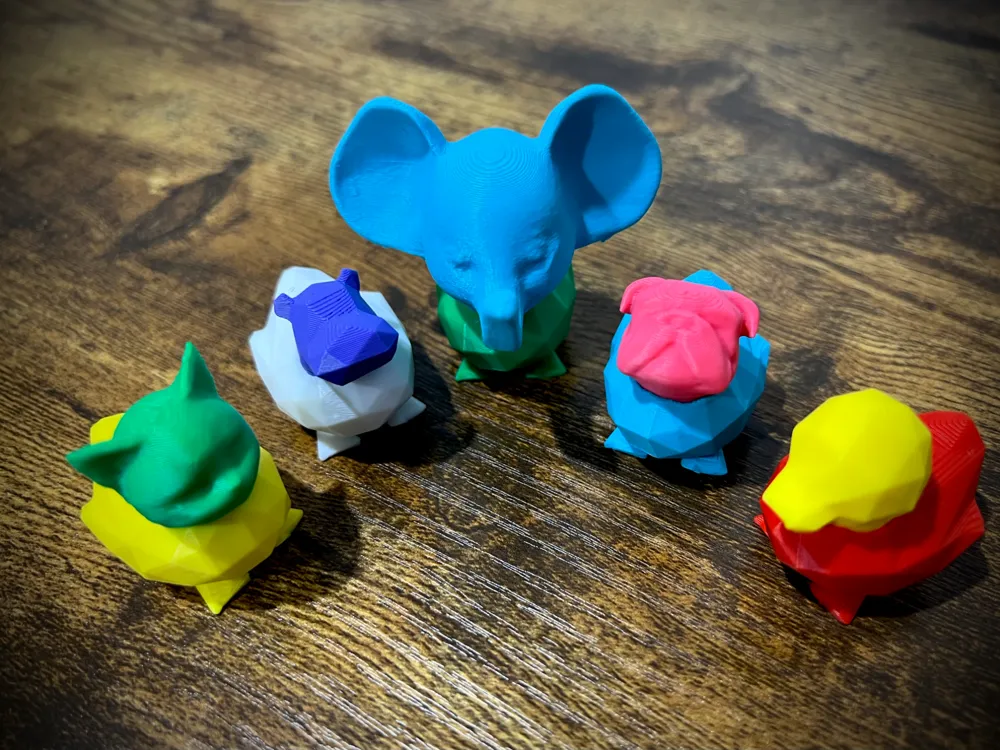 Duck Body - Swappable Animal Heads - Free 3D Print Model - MakerWorld