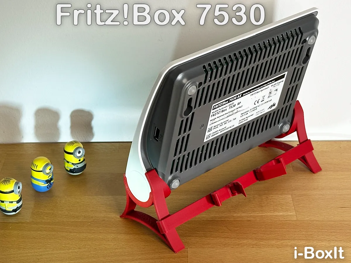 Fritz!box 7530 Stand - Free 3D Print Model - MakerWorld