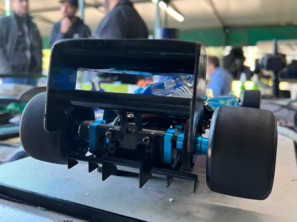 Tamiya F104 Formula 1 multi-position rear aileron by PSG by Isi Serrati ...