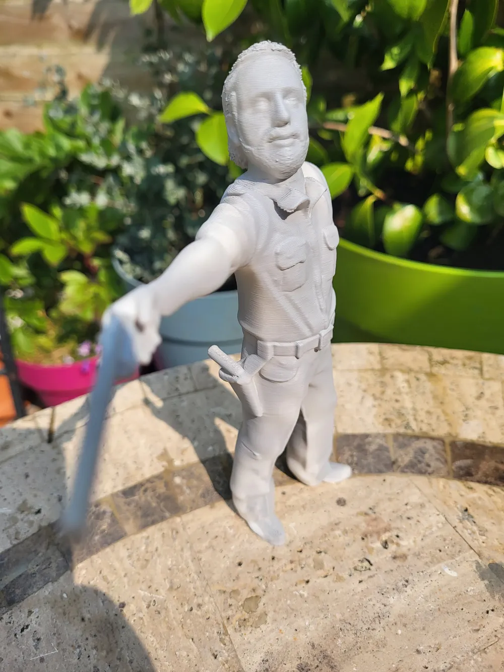 Walking Dead Rick Grimes Figure by Random3D MakerWorld: Download Free ...
