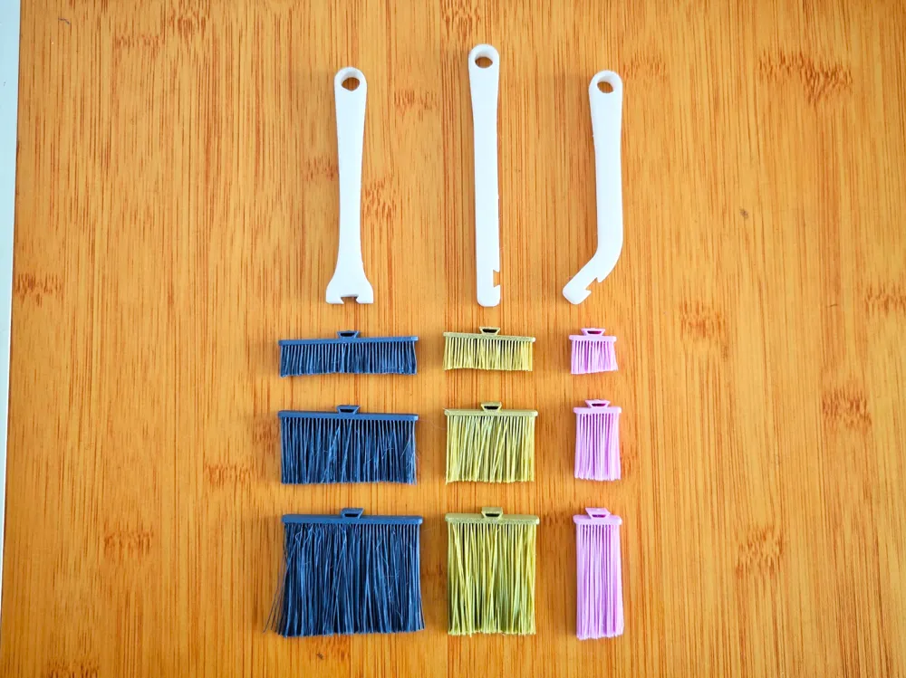 Modular Desk Brush / Mini Broom by Nature Hut - MakerWorld