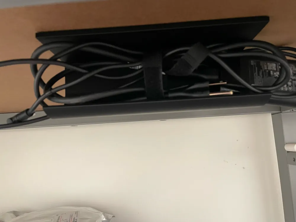 Under Desk Computer Cord Holder by jellytoes626 - MakerWorld