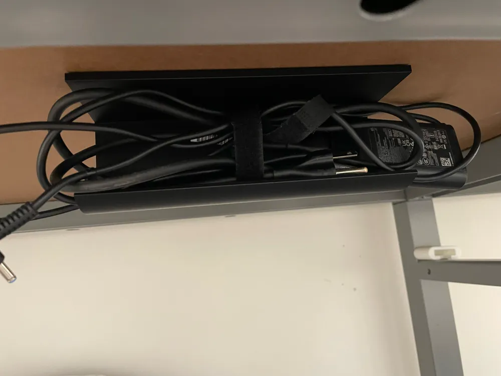 Under Desk Computer Cord Holder by jellytoes626 - MakerWorld