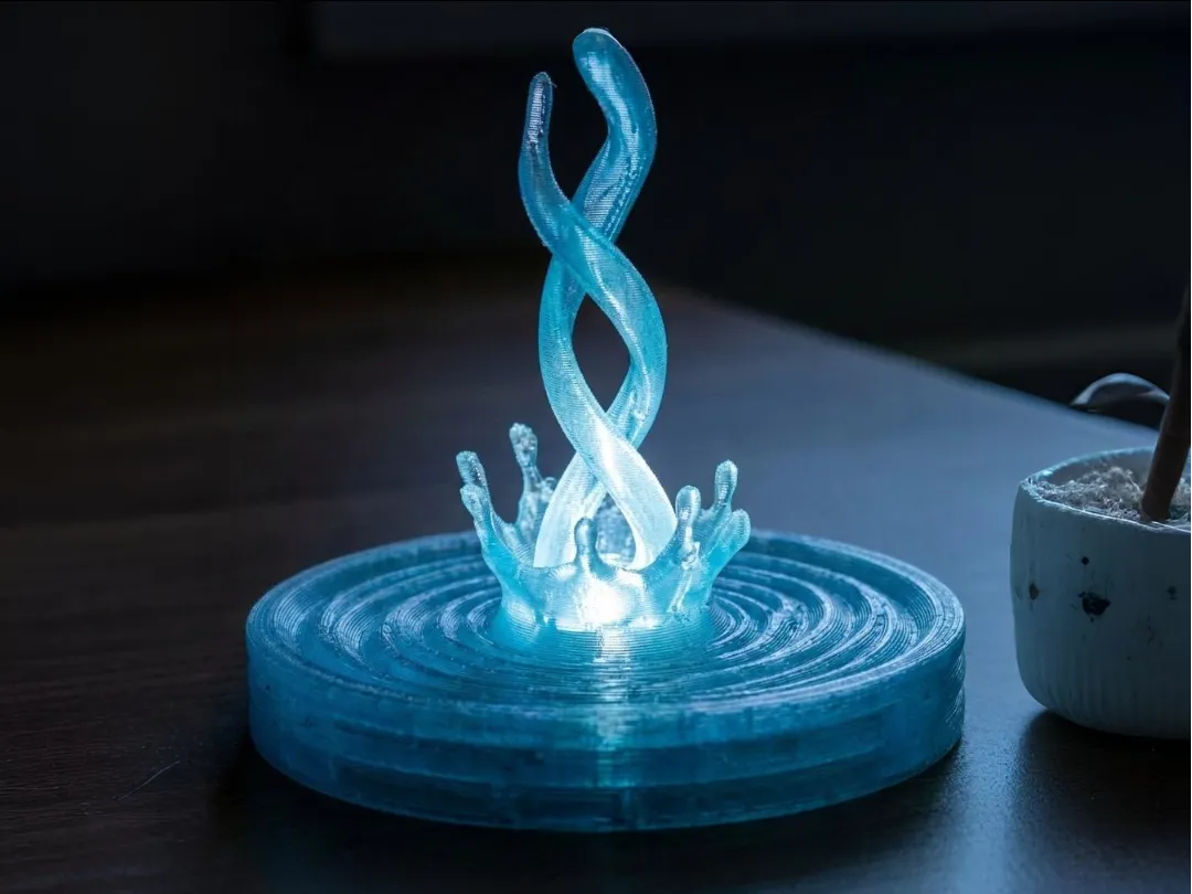 Lamp - Zenith Splash - Free 3D Print Model - MakerWorld