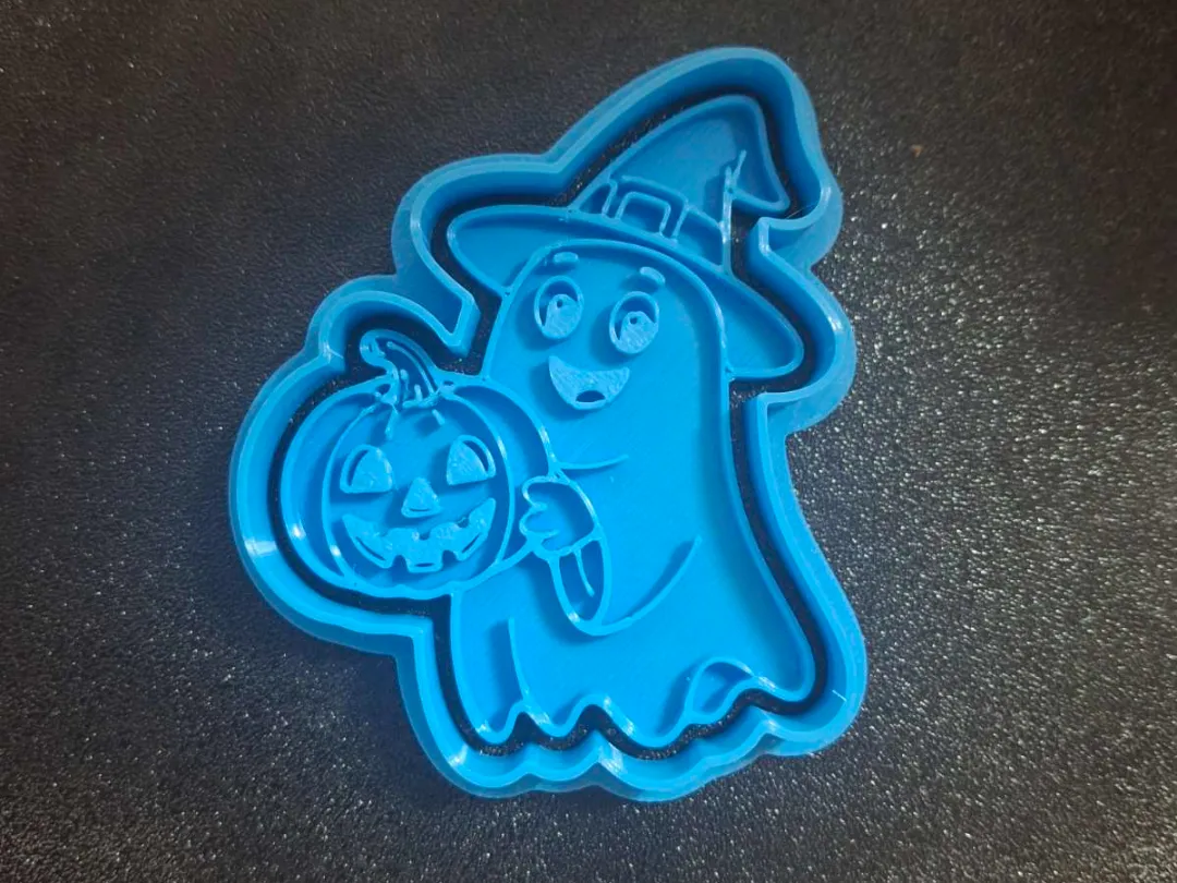 Halloween Ghost Cookie Cutter – Adorably Spooky! - Free 3D Print Model ...
