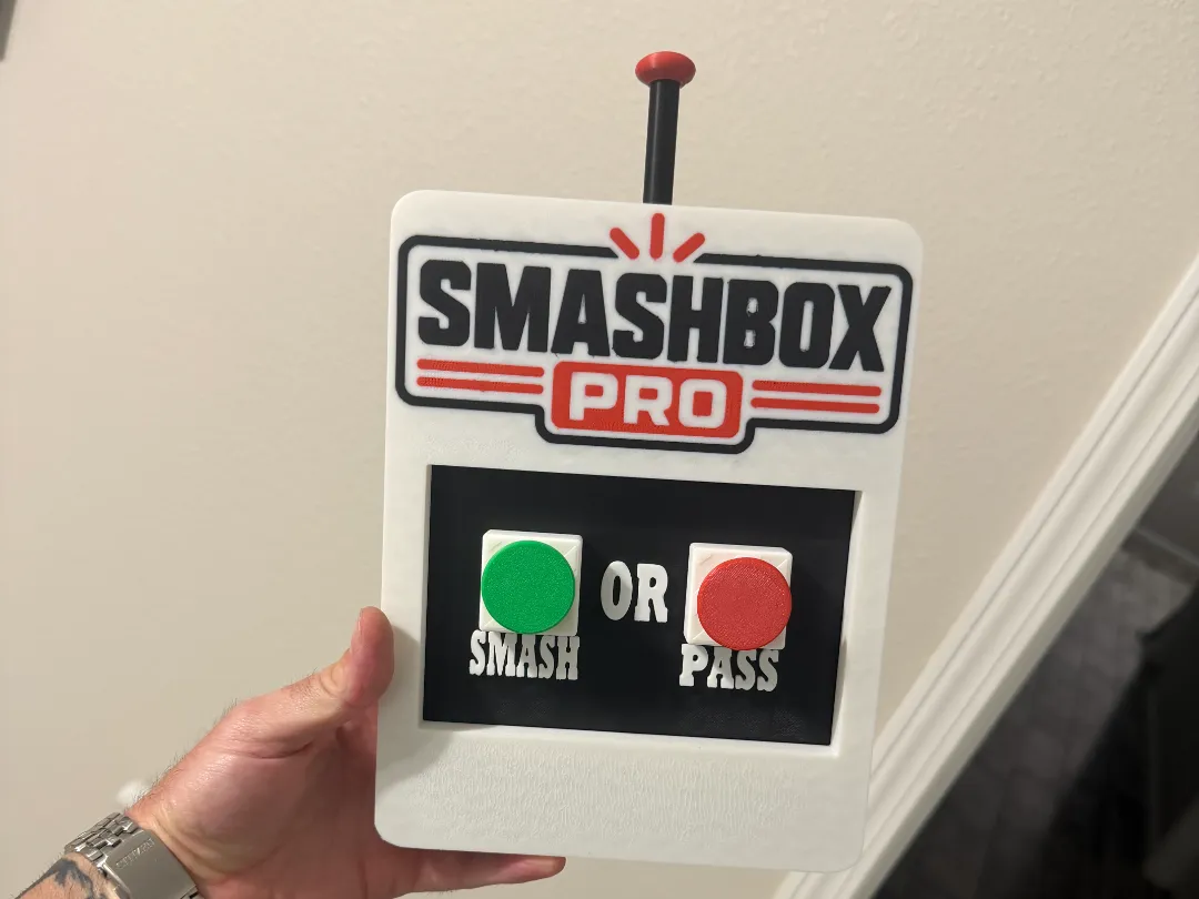 SmashBox Pro- Control Remoto Smash o Pass - Modelo de impresión 3D ...