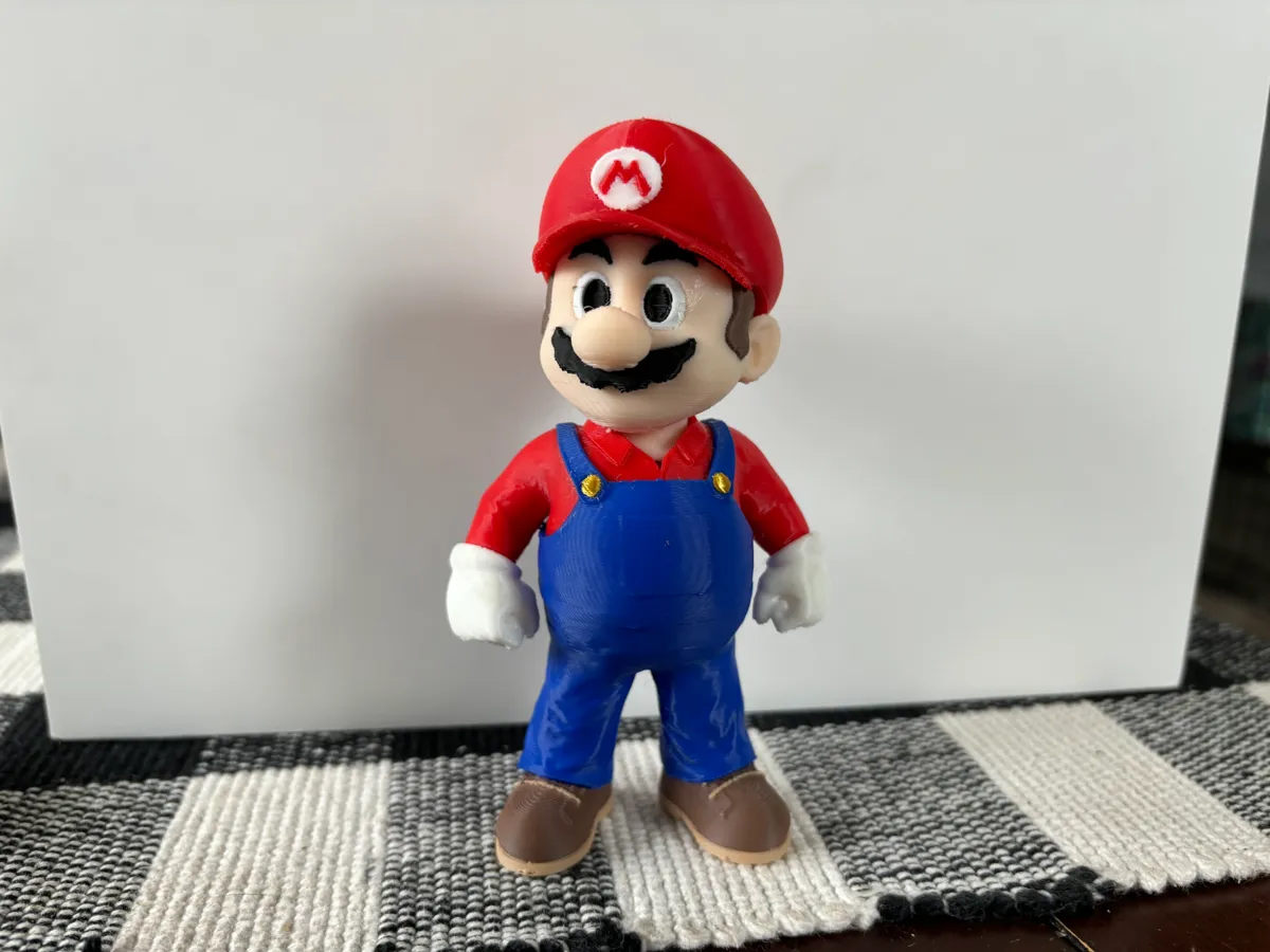 Movie Mario V2 - Free 3D Print Model - MakerWorld