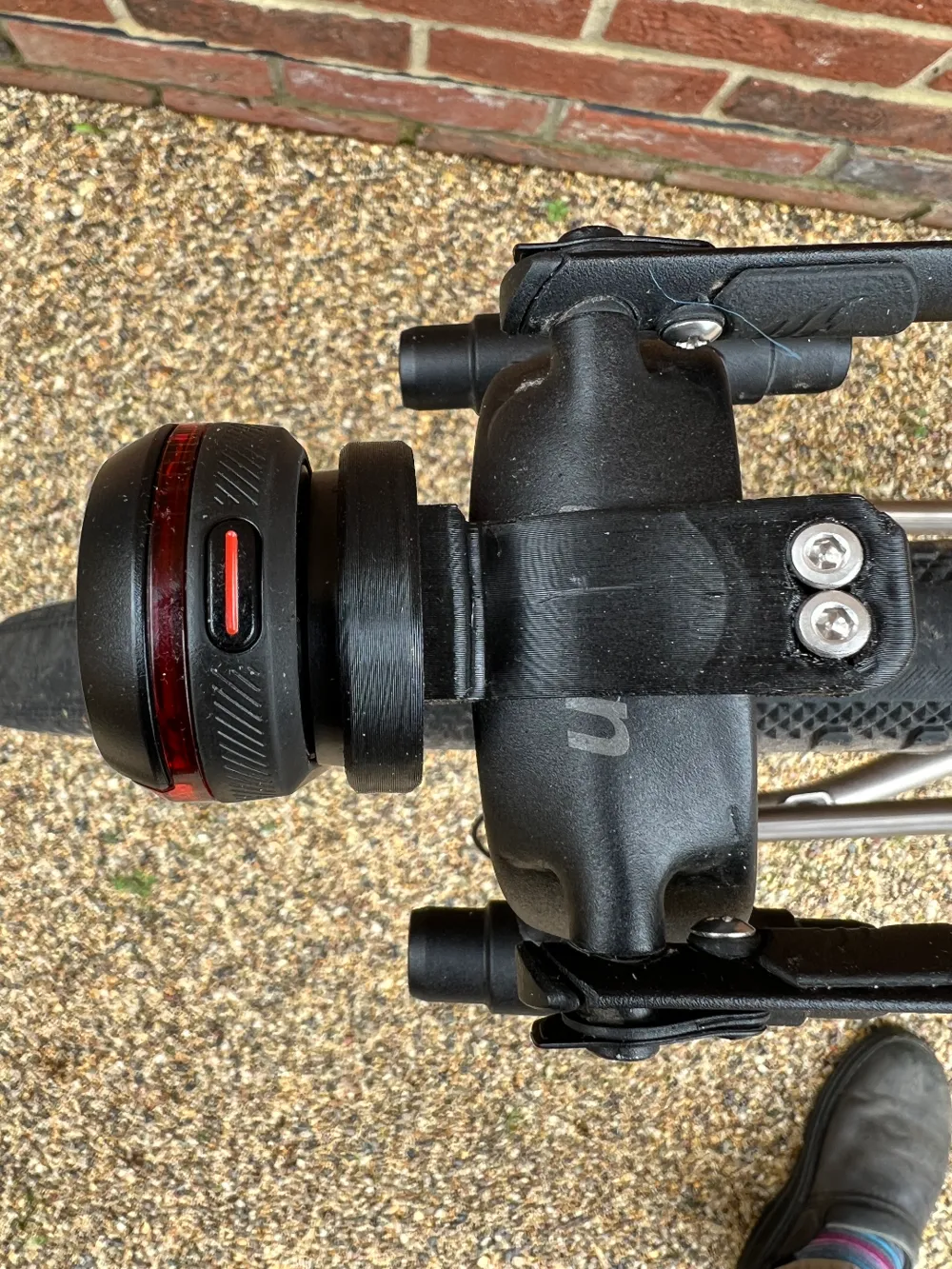 Garmin Varia radar mount for Tailfin alloy rack by pruners-exurbia0e ...