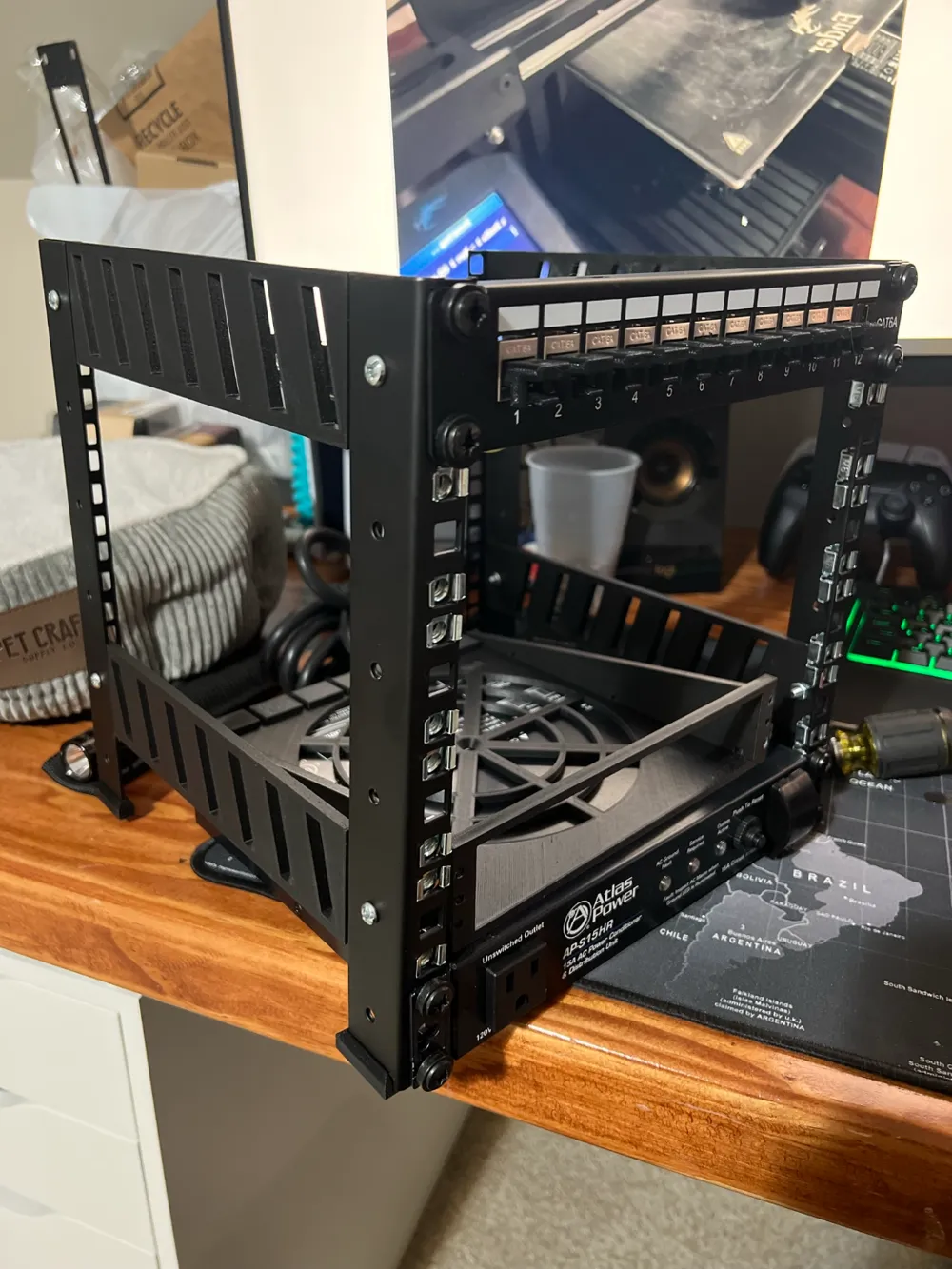 10in Server Rack Build by Chris MakerWorld: Download Free 3D Models