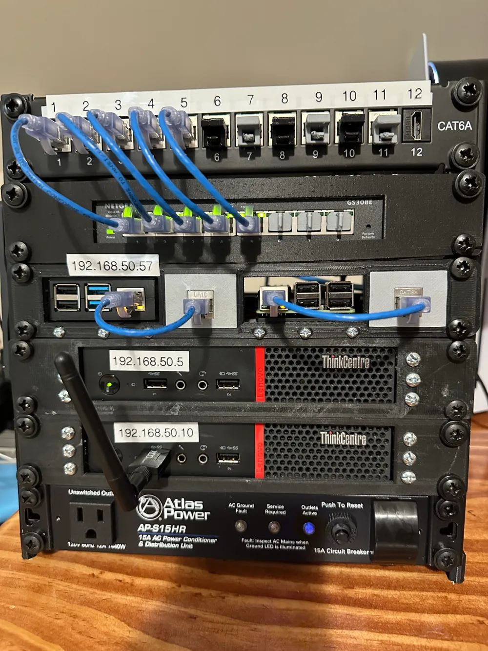 10in Server Rack Build by Chris MakerWorld: Download Free 3D Models