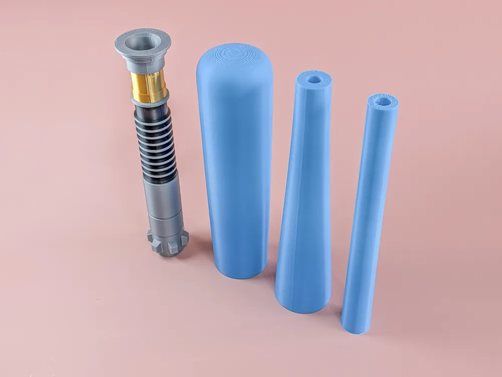 Lightsaber Baseball Bat - Luke Skywalker - Free 3D Print Model - MakerWorld