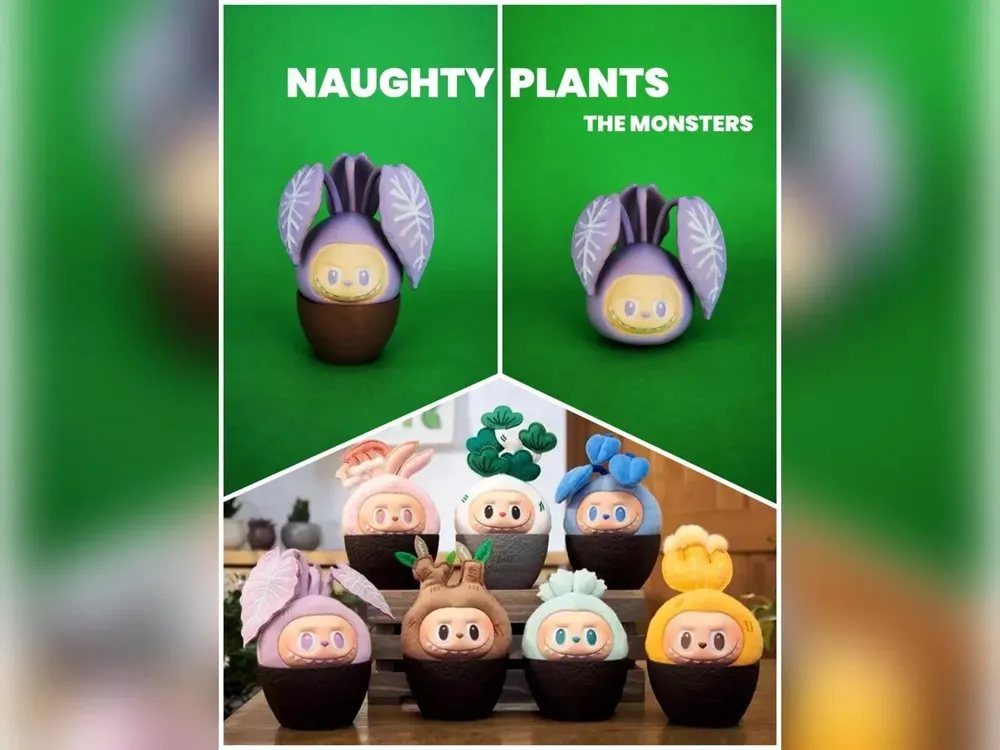 POPMART Labubu Potted Plant Series - Big Fairy Caladium (Separate Parts ...