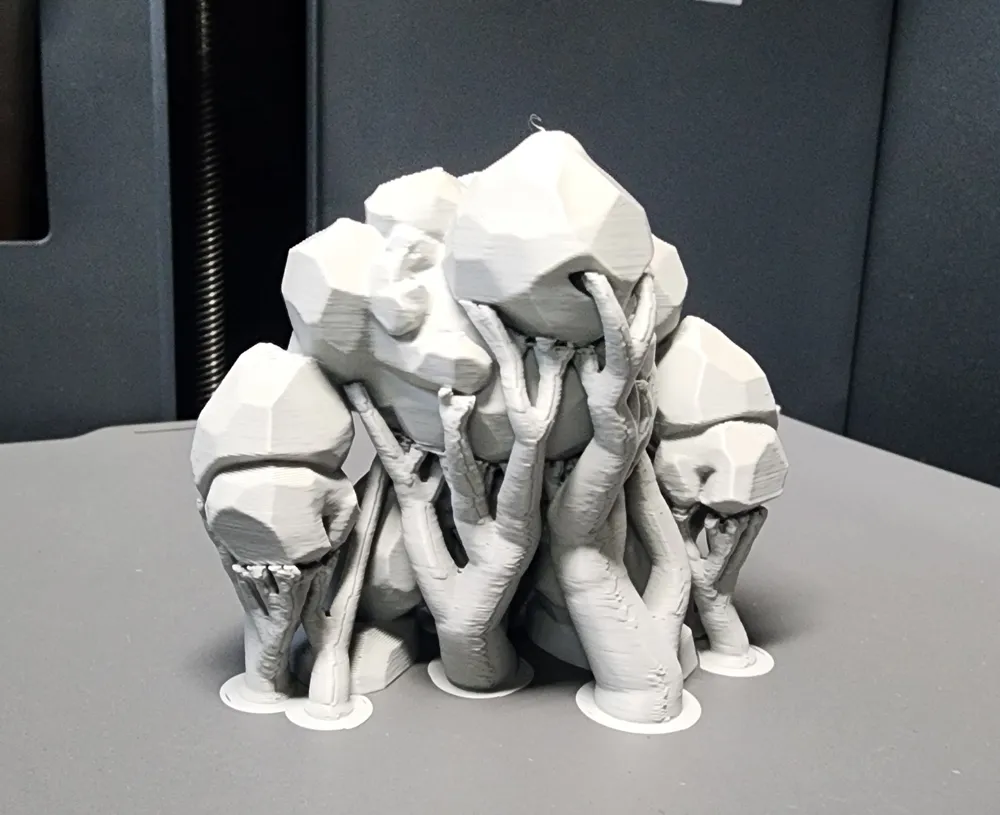 Lesser Earth Elemental Miniature by Triple G Workshop - MakerWorld