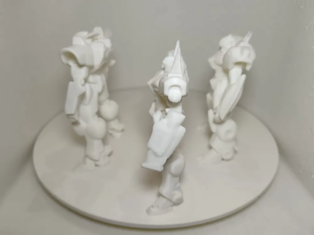 Simple Mecha Trio - Free 3D Print Model - MakerWorld