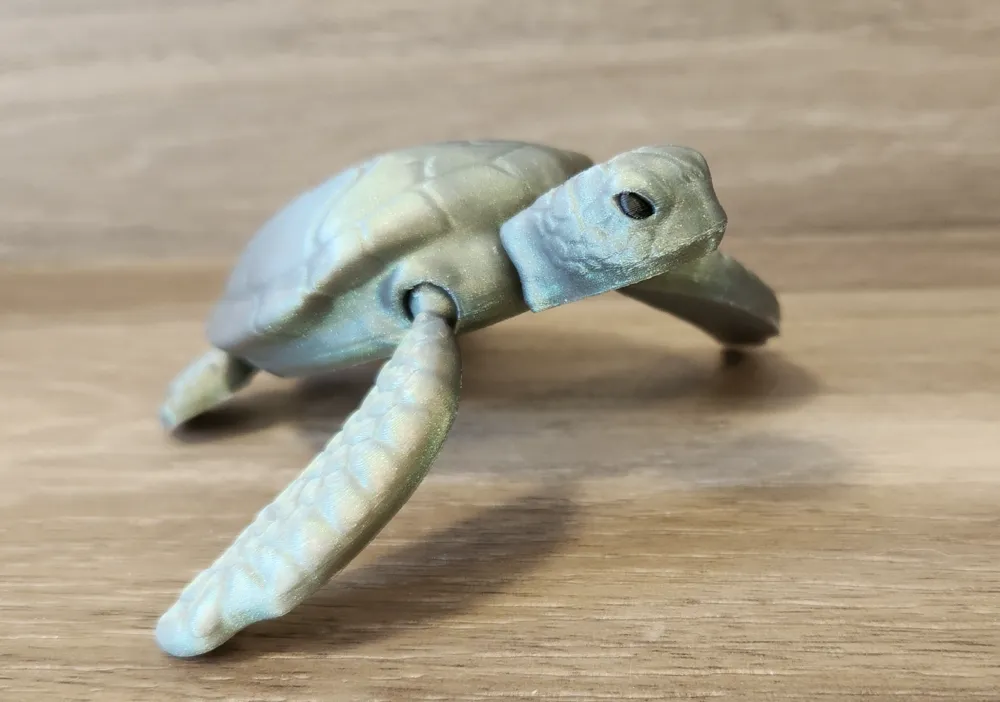 Articulating Sea Turtle - Free 3D Print Model - MakerWorld