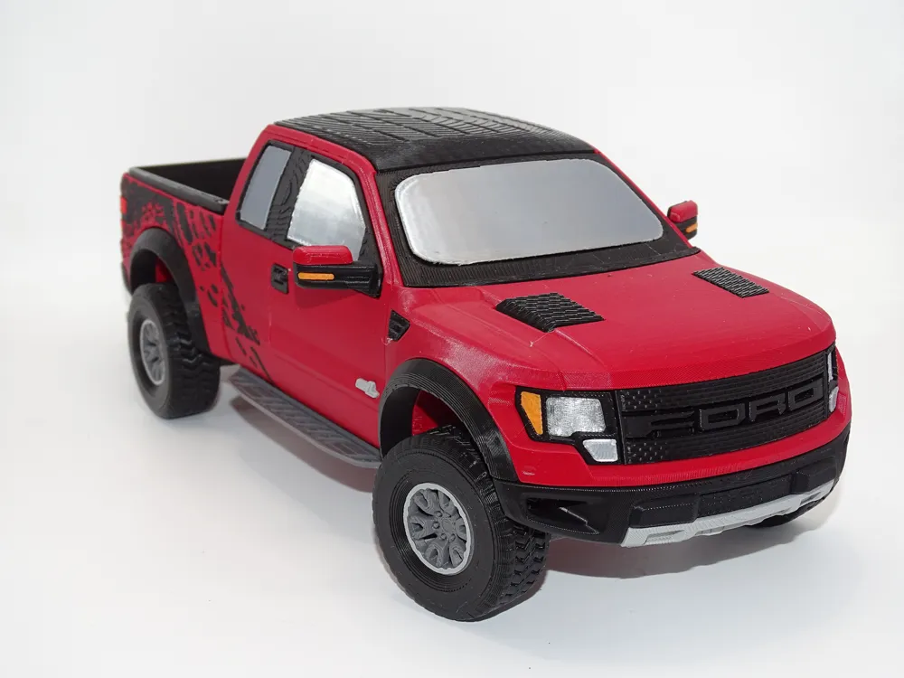 Ford F-150 Raptor SVT w/ Suspension and Steering - Free 3D Print Model ...