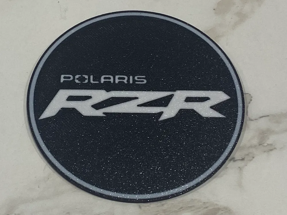 Polaris RZR Logo Coaster Badge Souvenir Large Coin by A1 Graphix ...