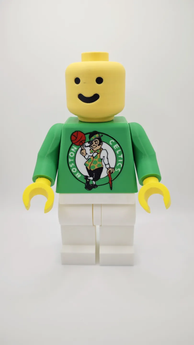 NBA Brick Man - Boston Celtics (500%) - Free 3D Print Model - MakerWorld