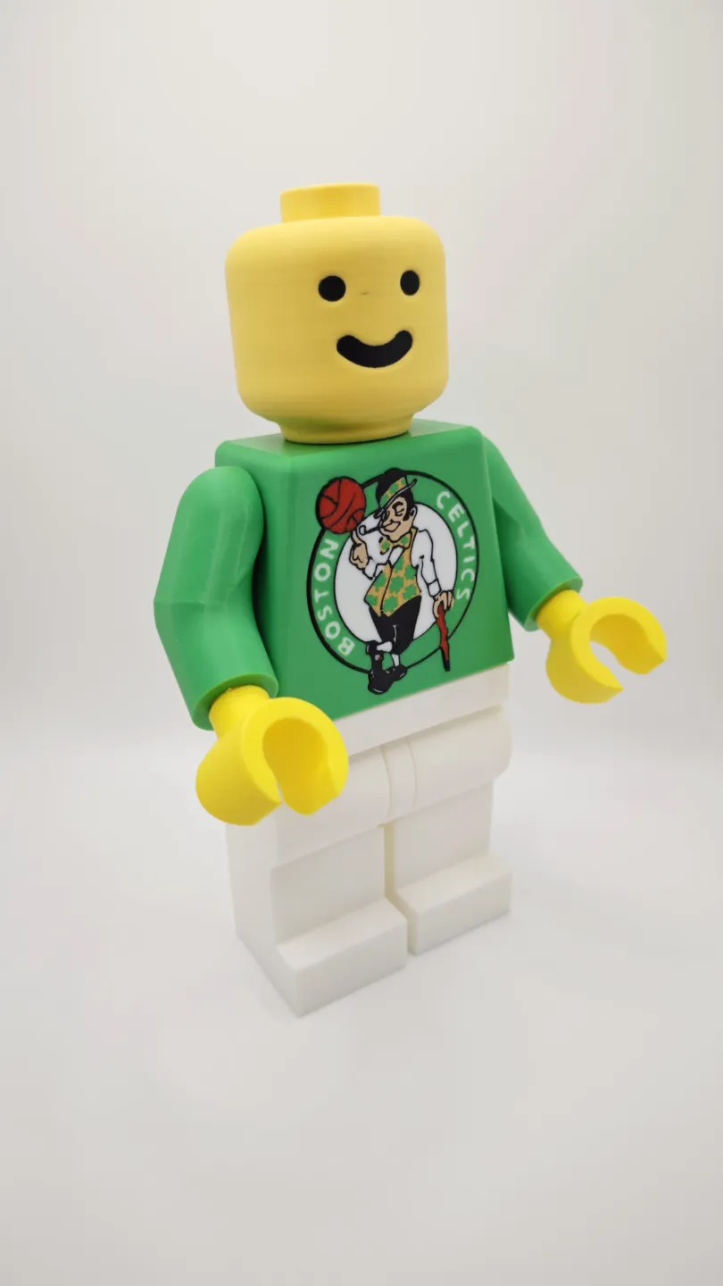 NBA Brick Man - Boston Celtics (500%) - Free 3D Print Model - MakerWorld