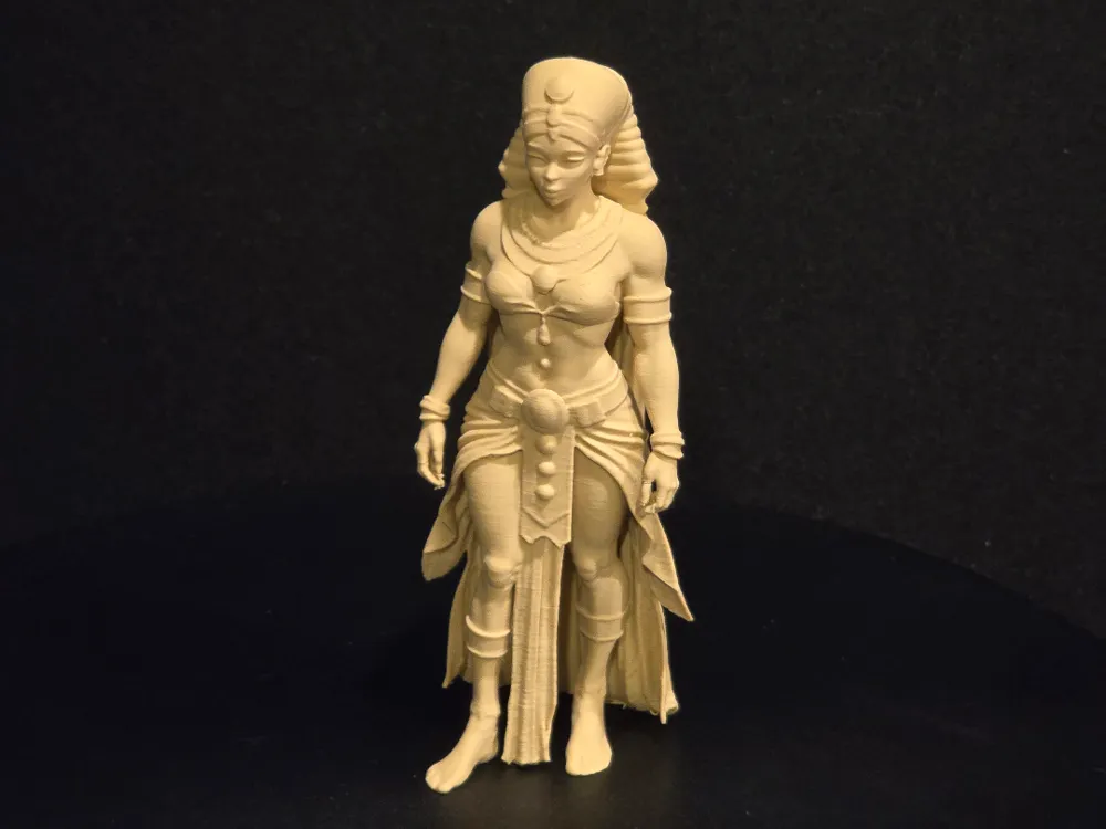 Nubian Girl - Free 3D Print Model - MakerWorld
