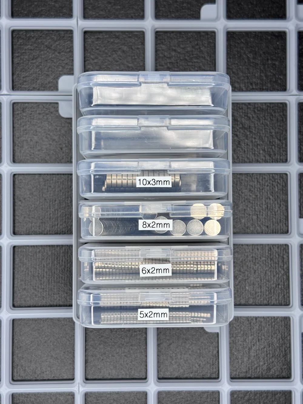 Gridfinity Small Magnets Containers by Layer FabWorks MakerWorld ...