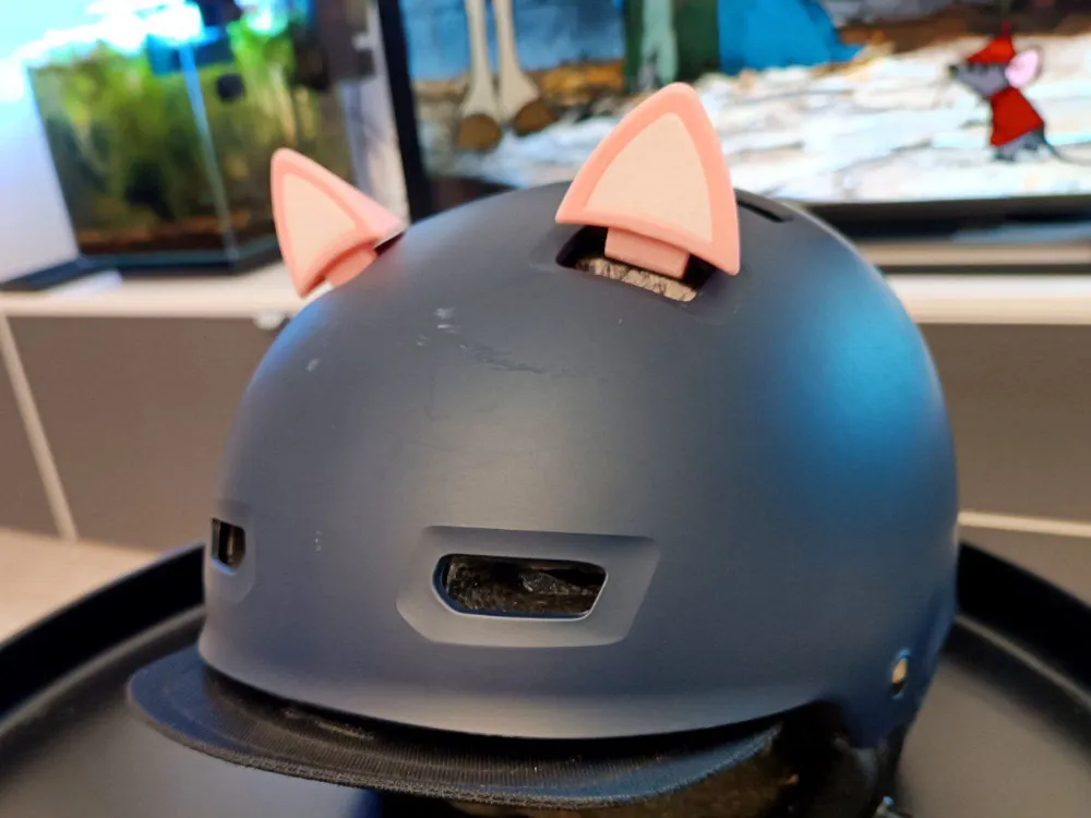 Cat Helmet Ears by Valeria Momo - MakerWorld