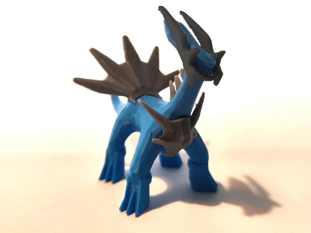 Low-Poly Dialga by Low Poly Factory MakerWorld: Download Free 3D Models