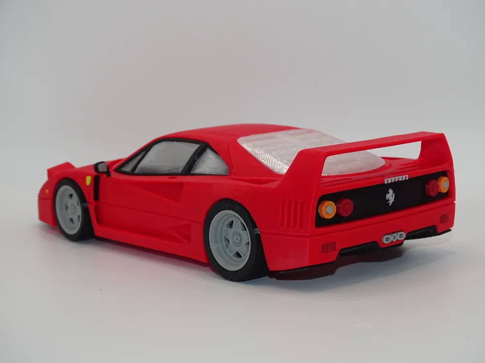 Ferrari F40 Multi-Part Print + AMS by Mr.Rod MakerWorld: Download Free 3D Models