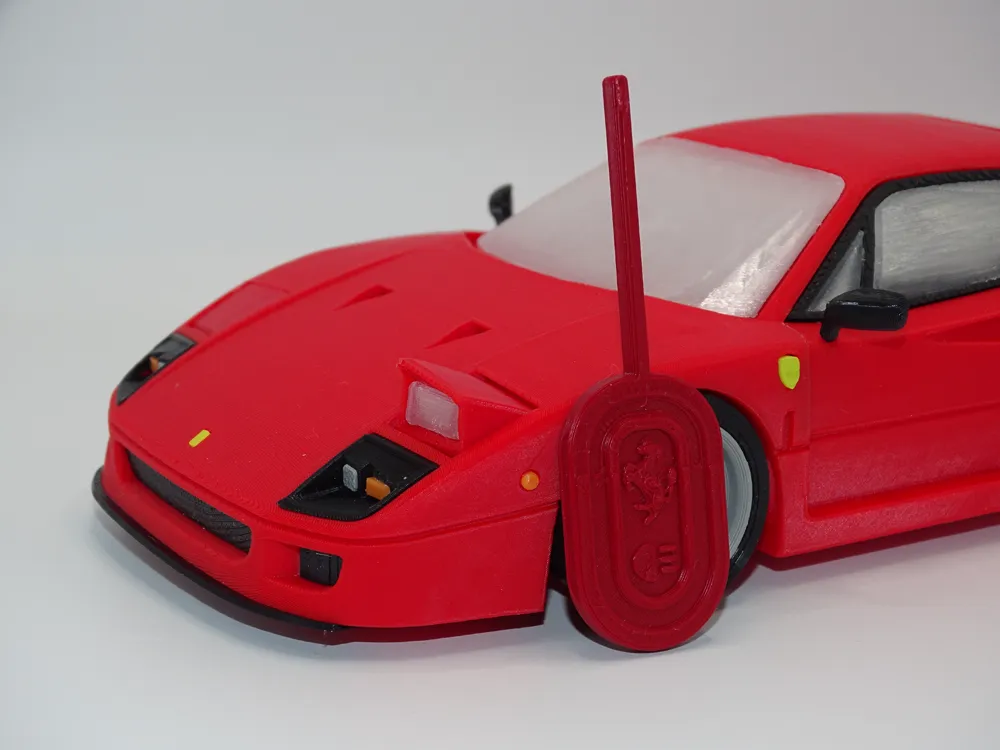 Ferrari F40 Multi-Part Print + AMS by Mr.Rod MakerWorld: Download Free 3D Models