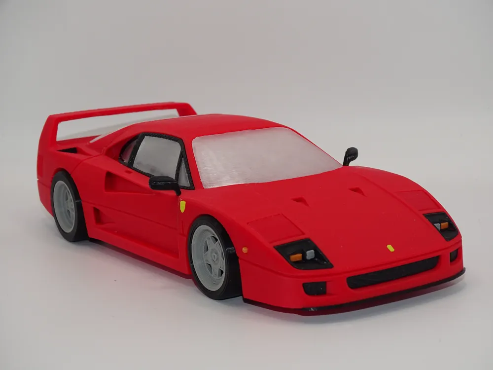 Ferrari F40 Multi-Part Print + AMS by Mr.Rod MakerWorld: Download Free 3D Models