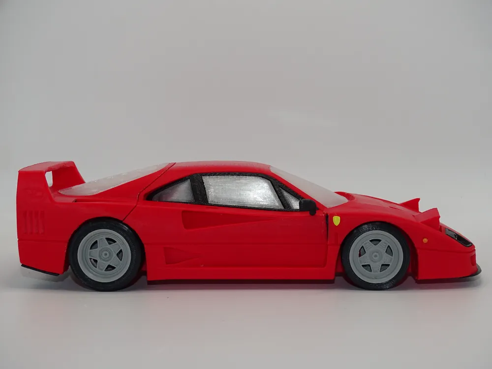Ferrari F40 Multi-Part Print + AMS by Mr.Rod MakerWorld: Download Free 3D Models