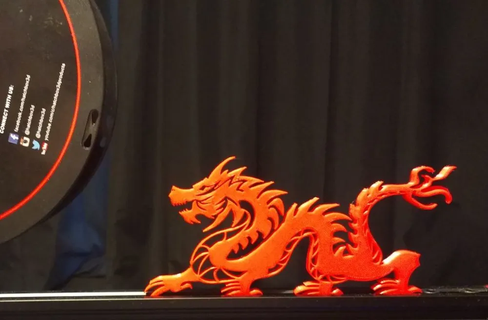 Dragon 2D Art by Jhos Fuentes - MakerWorld