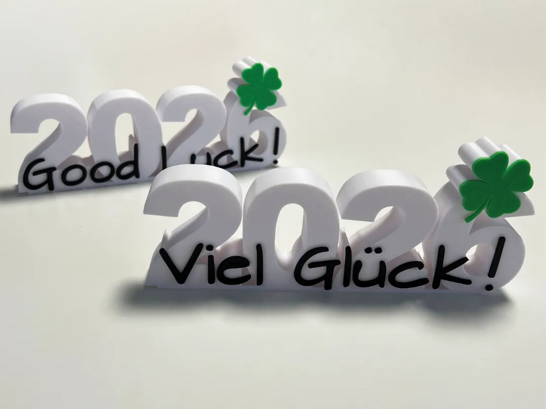 Decorative Stand - 2026 Good Luck / 2026 Good Luck by 3D Pitti ...