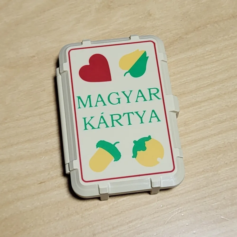 Hungarian card holder box / Magyar kártyatartó doboz / Tell ...