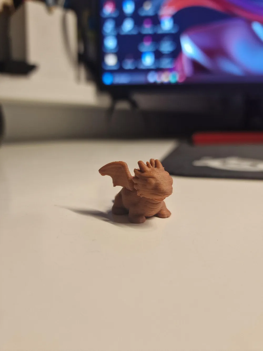 Mini Dragon Fidget - Micro Zoo - Free 3D Print Model - MakerWorld