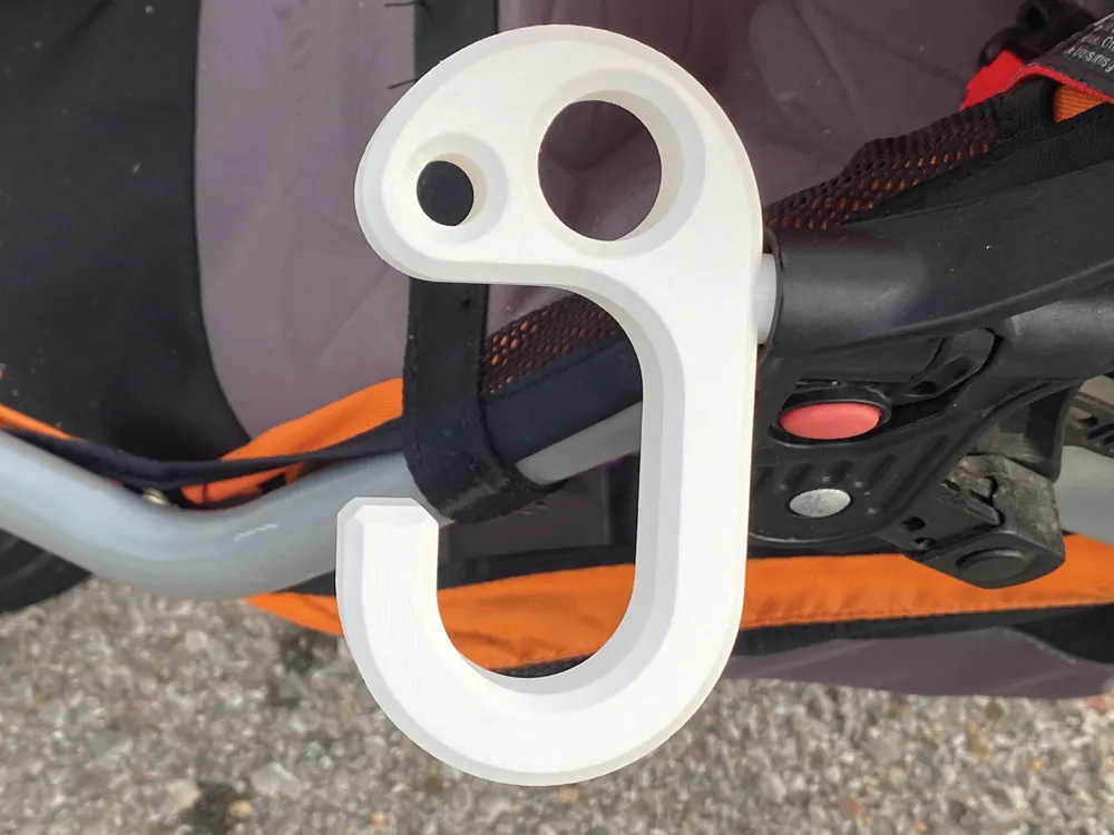 BOB Stroller Scooter Hook - Free 3D Print Model - MakerWorld