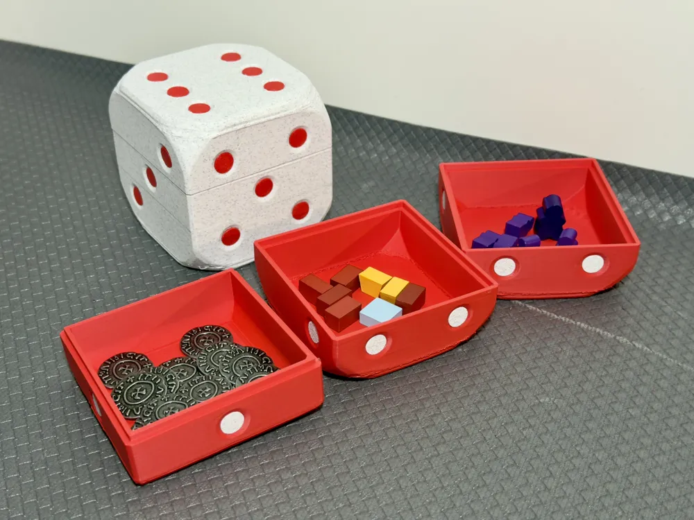 Cube-shaped trays - Free 3D Print Model - MakerWorld