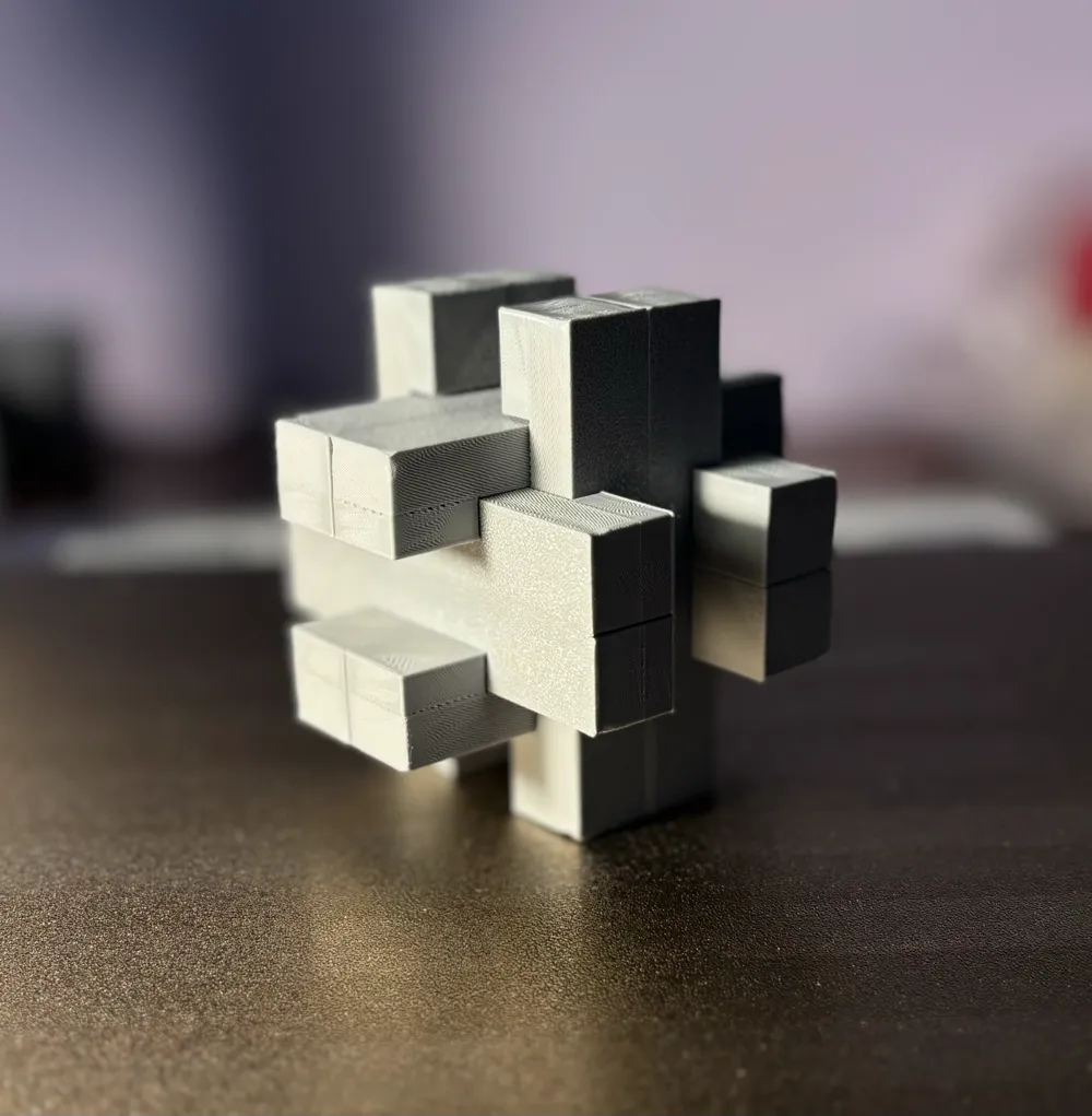 3D Puzzle CrossRoads/Star (difficulty ****) by Freshmaker - MakerWorld