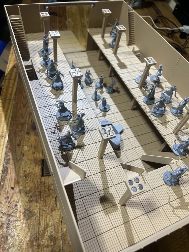 The Fourth Bridge, Cosmere RPG (or Dnd) Airship - Free 3D Print Model ...