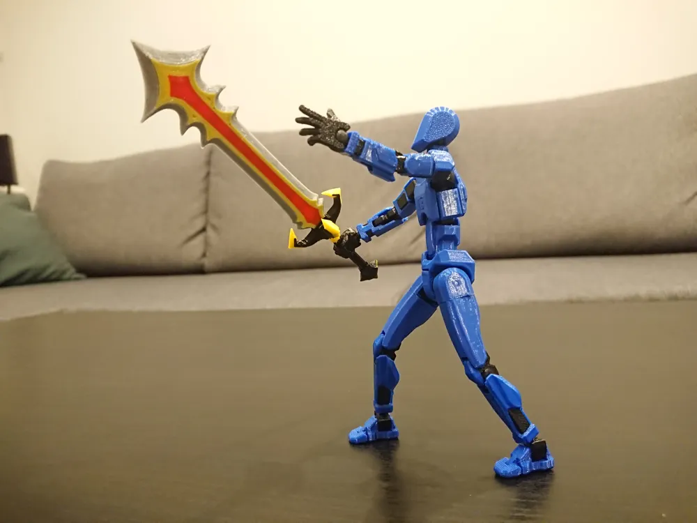 The Untamed Blade for Dummy 13 by mkl3D MakerWorld: Download Free 3D Models