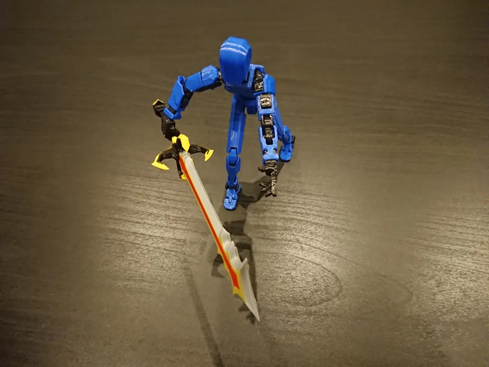 The Untamed Blade for Dummy 13 by mkl3D MakerWorld: Download Free 3D Models